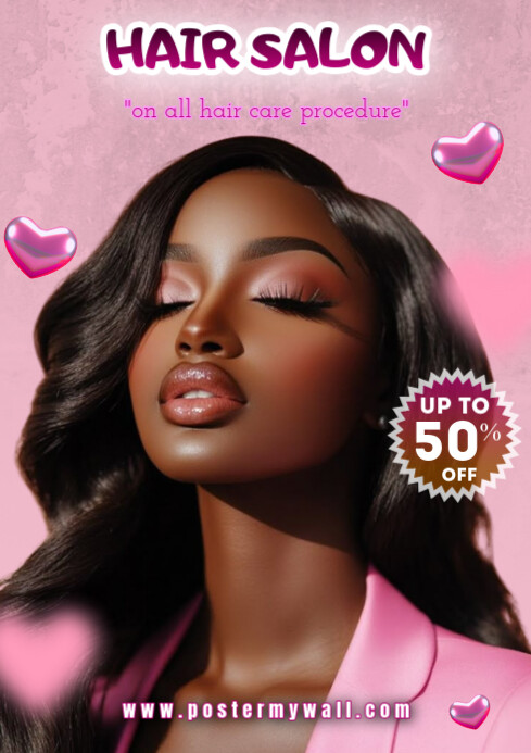 Plantilla de Hair Salon Promo | PosterMyWall