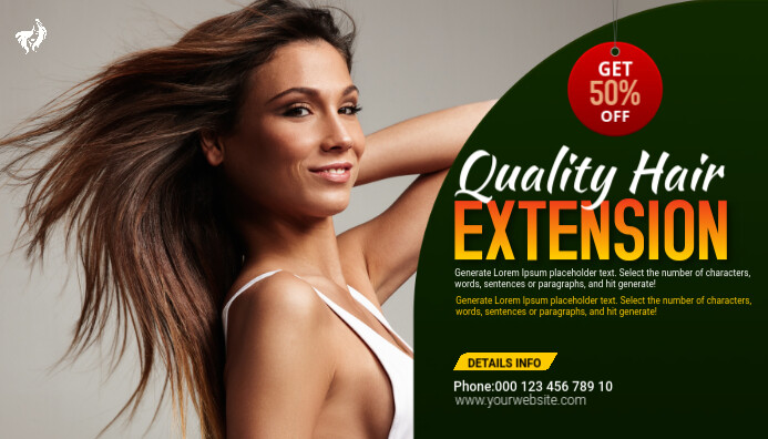 Hair Style Blog header Template | PosterMyWall