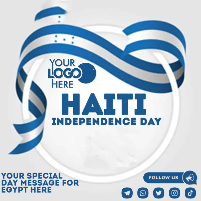 Haiti independence day Template | PosterMyWall
