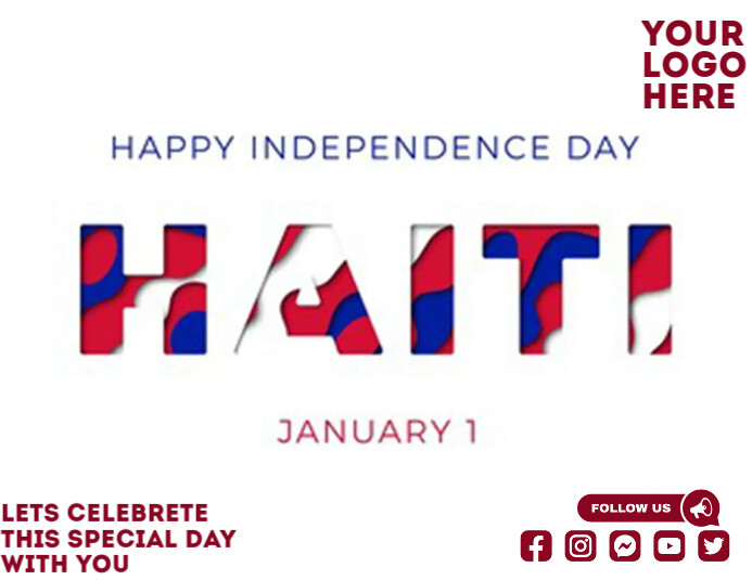 Copy of Haiti Independence Day | PosterMyWall