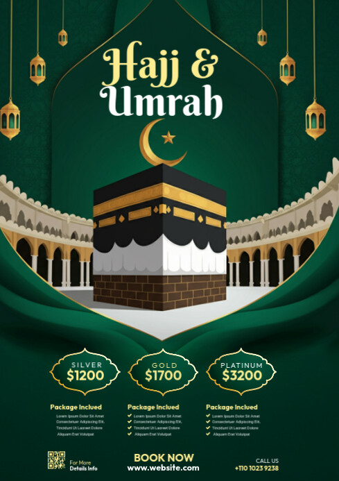 Hajj/Umrah Flyer Template | PosterMyWall