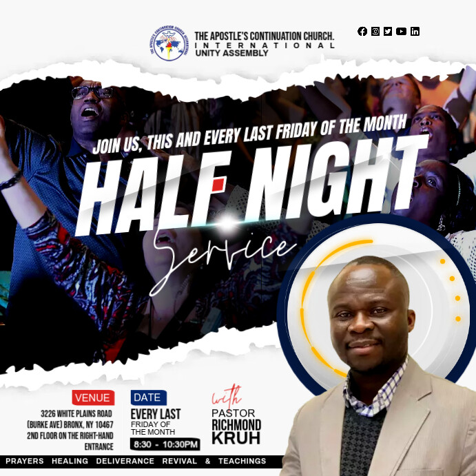 Copy of Half Night Flyers Template | PosterMyWall