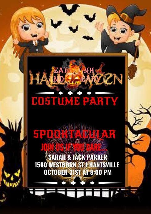 Hallo Template | PosterMyWall