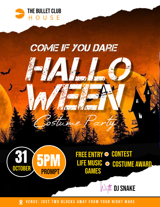 halloween, halloween graphics, happy hallow Template | PosterMyWall