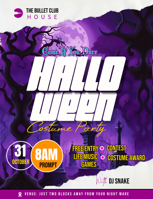 halloween, halloween graphics, happy hallow Template | PosterMyWall