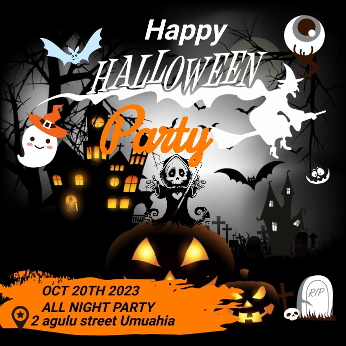 Halloween (14) Template | PosterMyWall