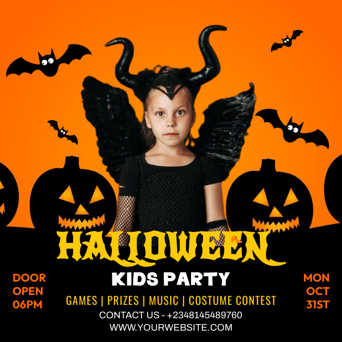 HALLOWEEN (22) Template | PosterMyWall