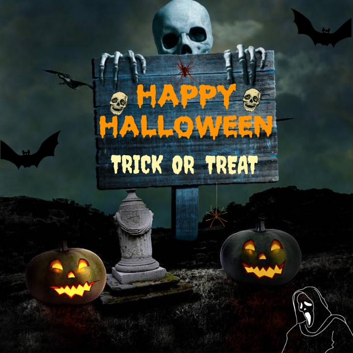 HALLOWEEN (27) Template | PosterMyWall