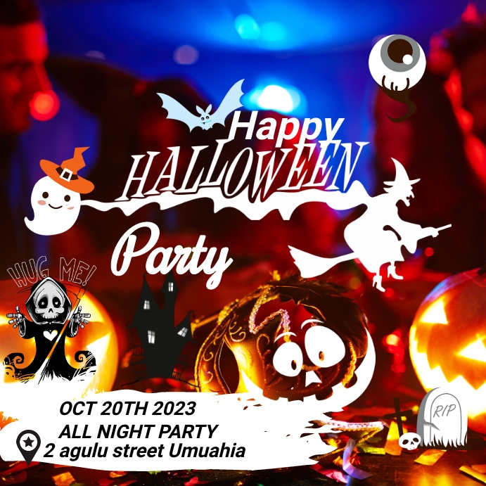 Halloween (9) Template | PosterMyWall