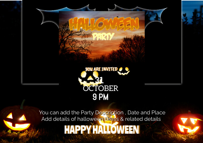 Halloween 10 Template | PosterMyWall