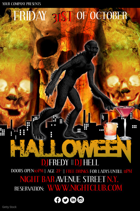 halloween 15 Template | PosterMyWall