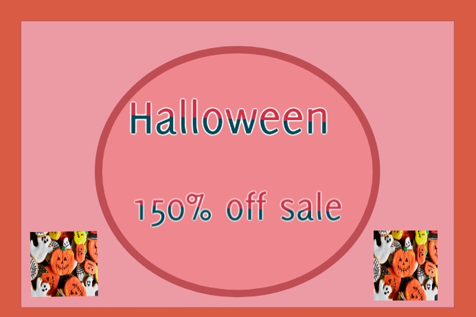 Halloween 150% off sale flyer templates | PosterMyWall