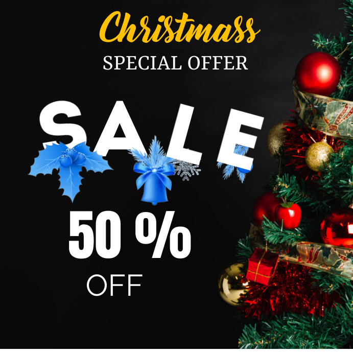 HALLOWEEN 50% OFF DISCOUNT Template | PosterMyWall