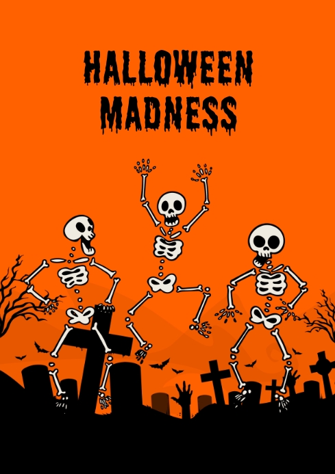 Halloween A4 Template | PosterMyWall
