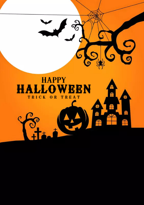 halloween a4 Template | PosterMyWall