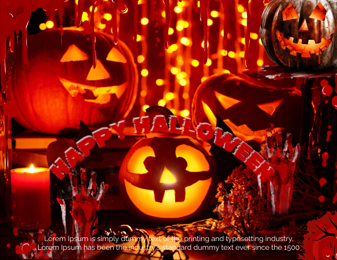 Halloween ad Template | PosterMyWall