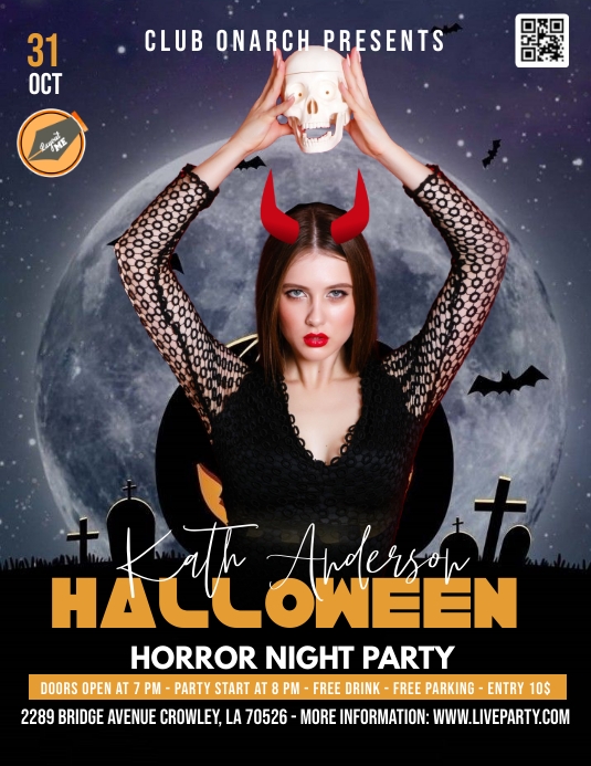 Halloween Ads Template | PosterMyWall