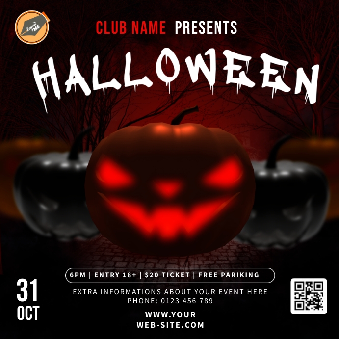 Copy of Halloween Ads | PosterMyWall