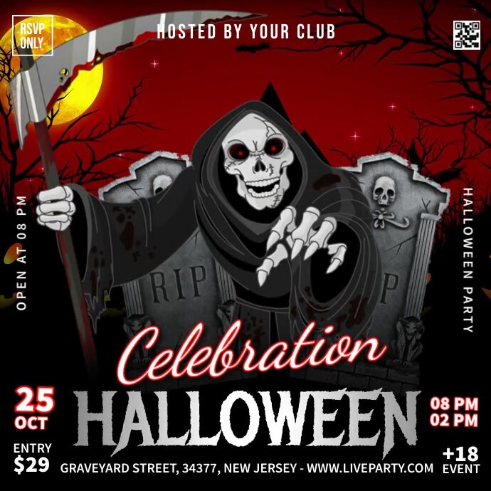 Halloween Ads Template | PosterMyWall