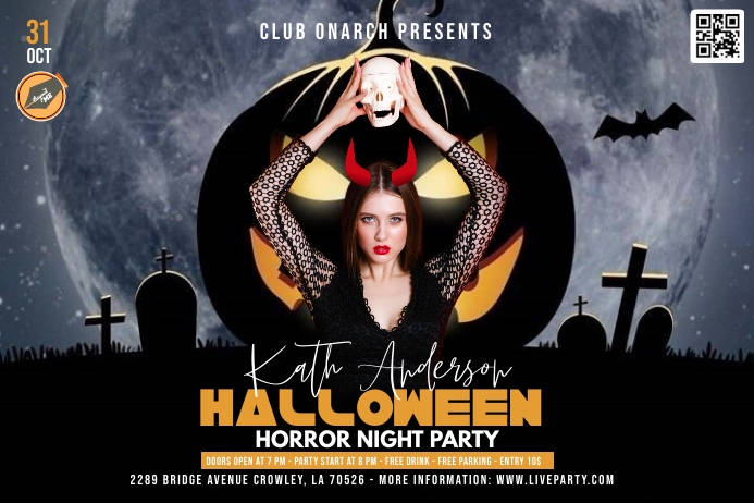 Halloween Ads Template | PosterMyWall