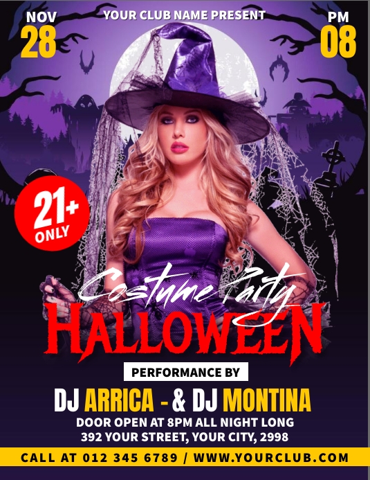 Halloween Ads Template | PosterMyWall