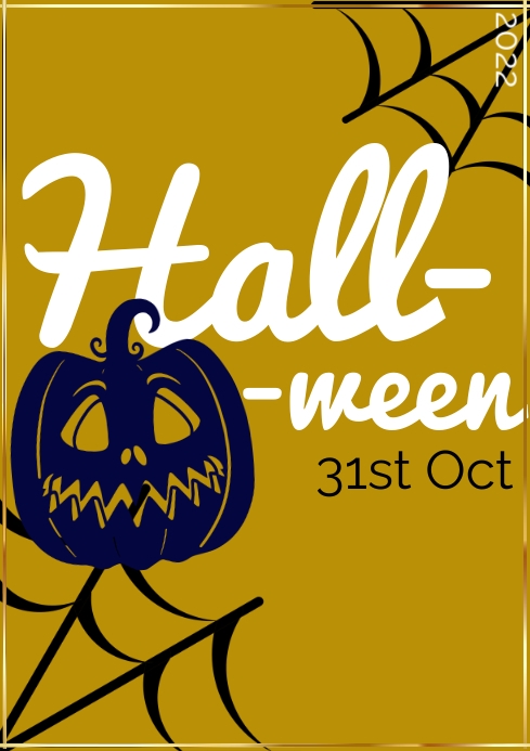 Halloween background Template | PosterMyWall