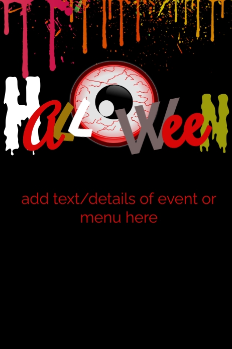 Halloween background Template | PosterMyWall