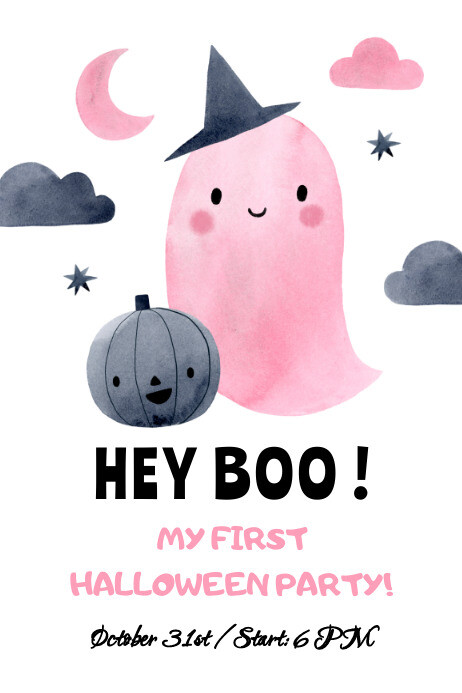 Halloween Birthday Party Template | PosterMyWall