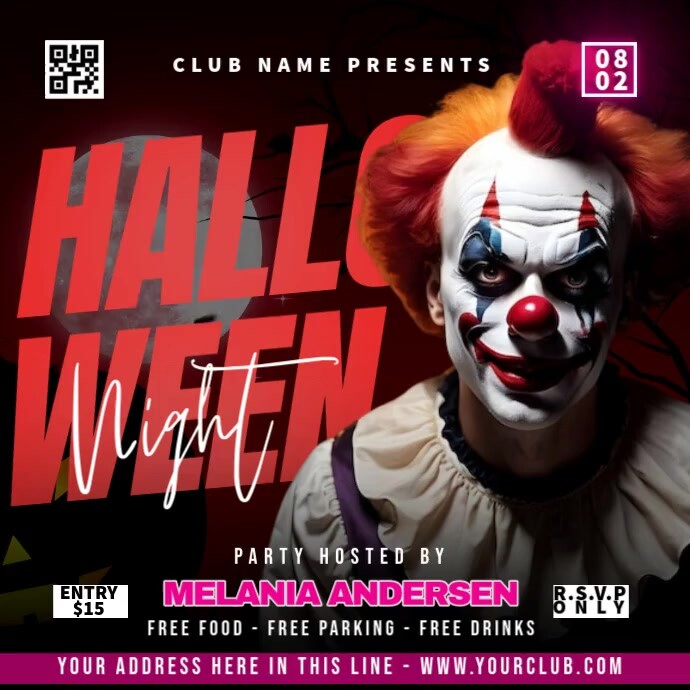 Plantilla de Halloween Club Party | PosterMyWall