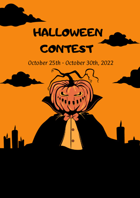 Halloween contest template | PosterMyWall