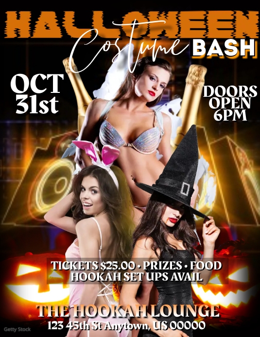 Copy of Halloween Costume Bash | PosterMyWall