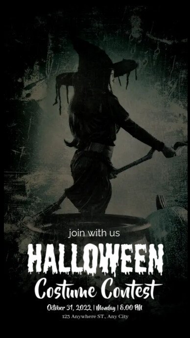 halloween costume contest Template | PosterMyWall
