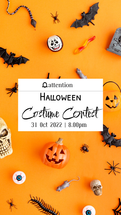 Copy of halloween costume contest | PosterMyWall