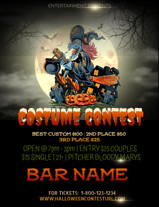 Copy of Halloween Costume Contest | PosterMyWall