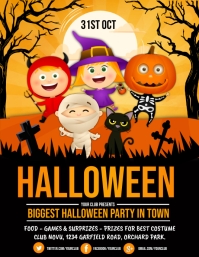 halloween, halloween costume parade Template | PosterMyWall