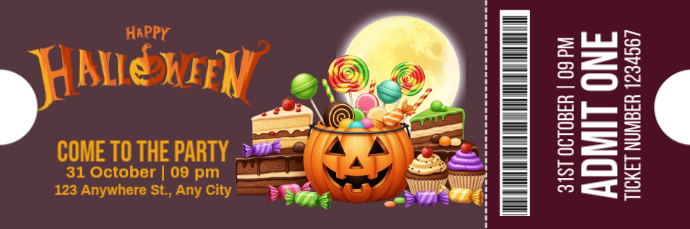 Halloween Coupon Template | PosterMyWall
