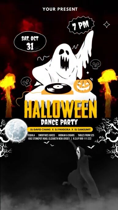Halloween Dance Party | PosterMyWall