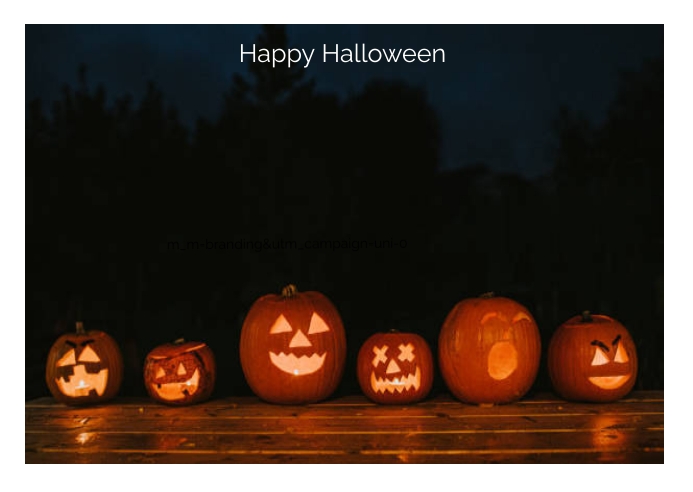 Halloween Day PostCard Design template | PosterMyWall