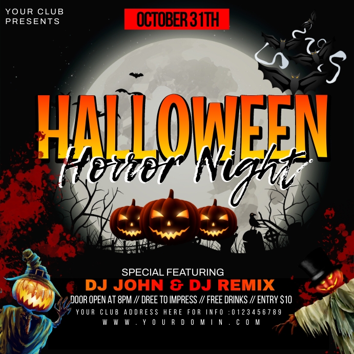 Copy of Halloween | PosterMyWall