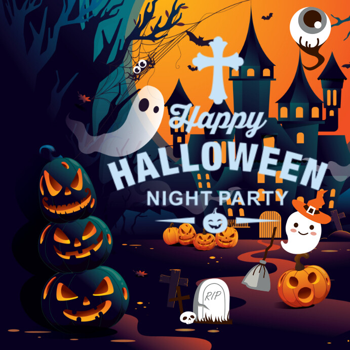Halloween Template | PosterMyWall