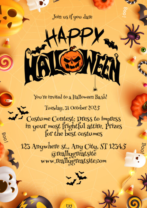 halloween Template | PosterMyWall