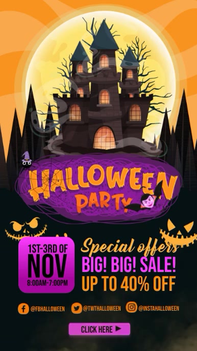 Copy of Halloween | PosterMyWall