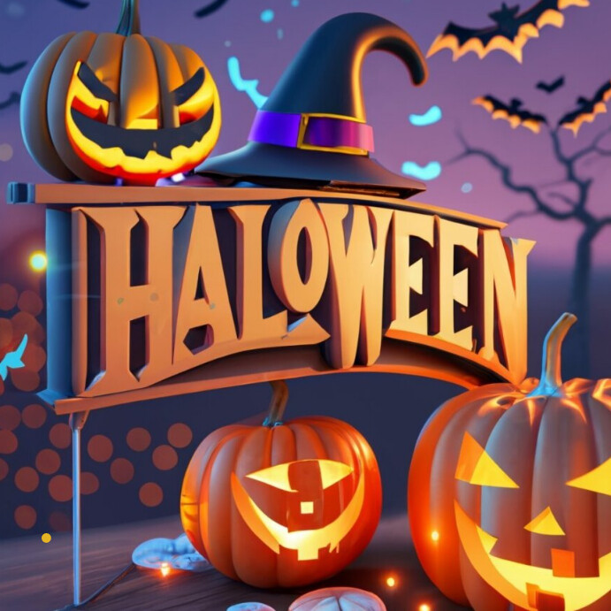 Halloween design template | PosterMyWall