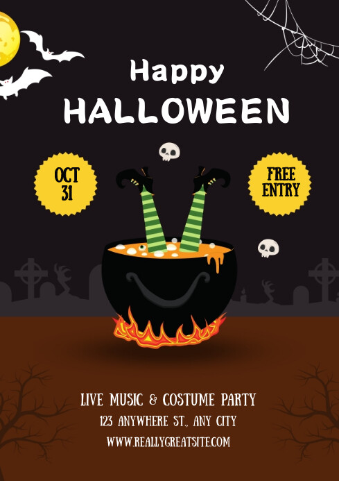 Halloween Template | PosterMyWall