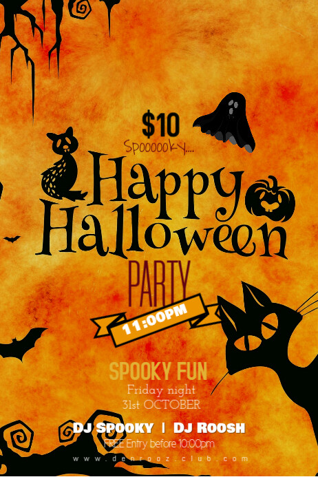 Halloween Template | PosterMyWall