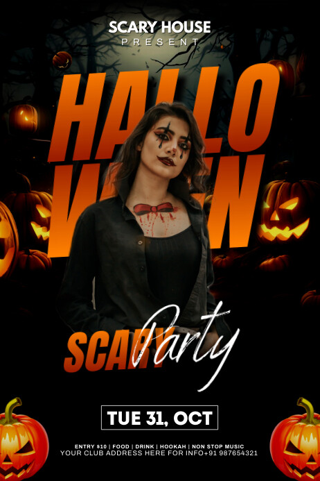Halloween Template | PosterMyWall