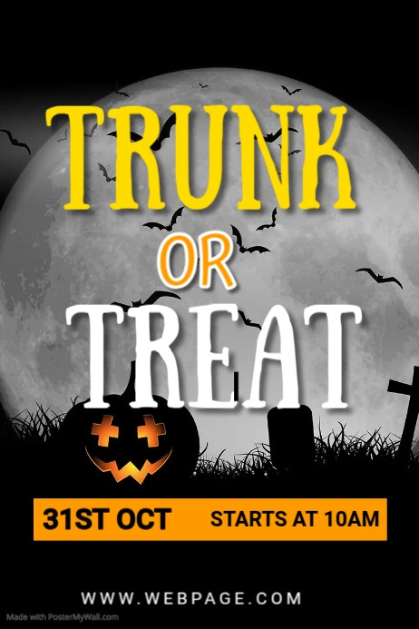 Halloween Template | PosterMyWall
