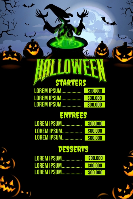 Halloween Template | PosterMyWall