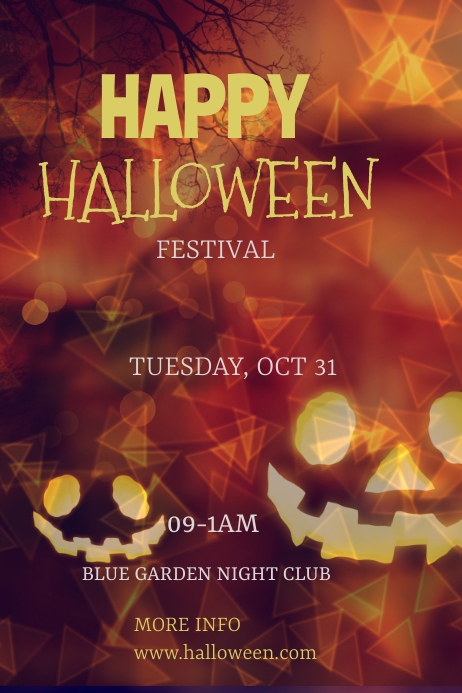 Halloween Template | PosterMyWall