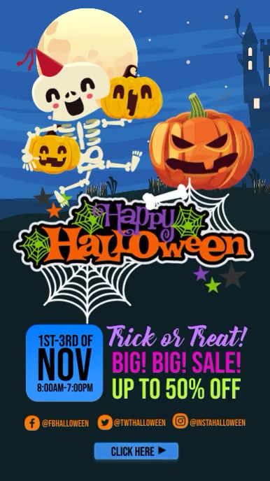 Halloween Template | PosterMyWall
